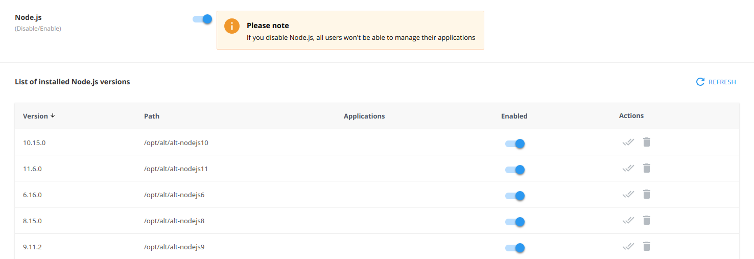 Install Node.js through WHM | Liquid Web Knowledge Base