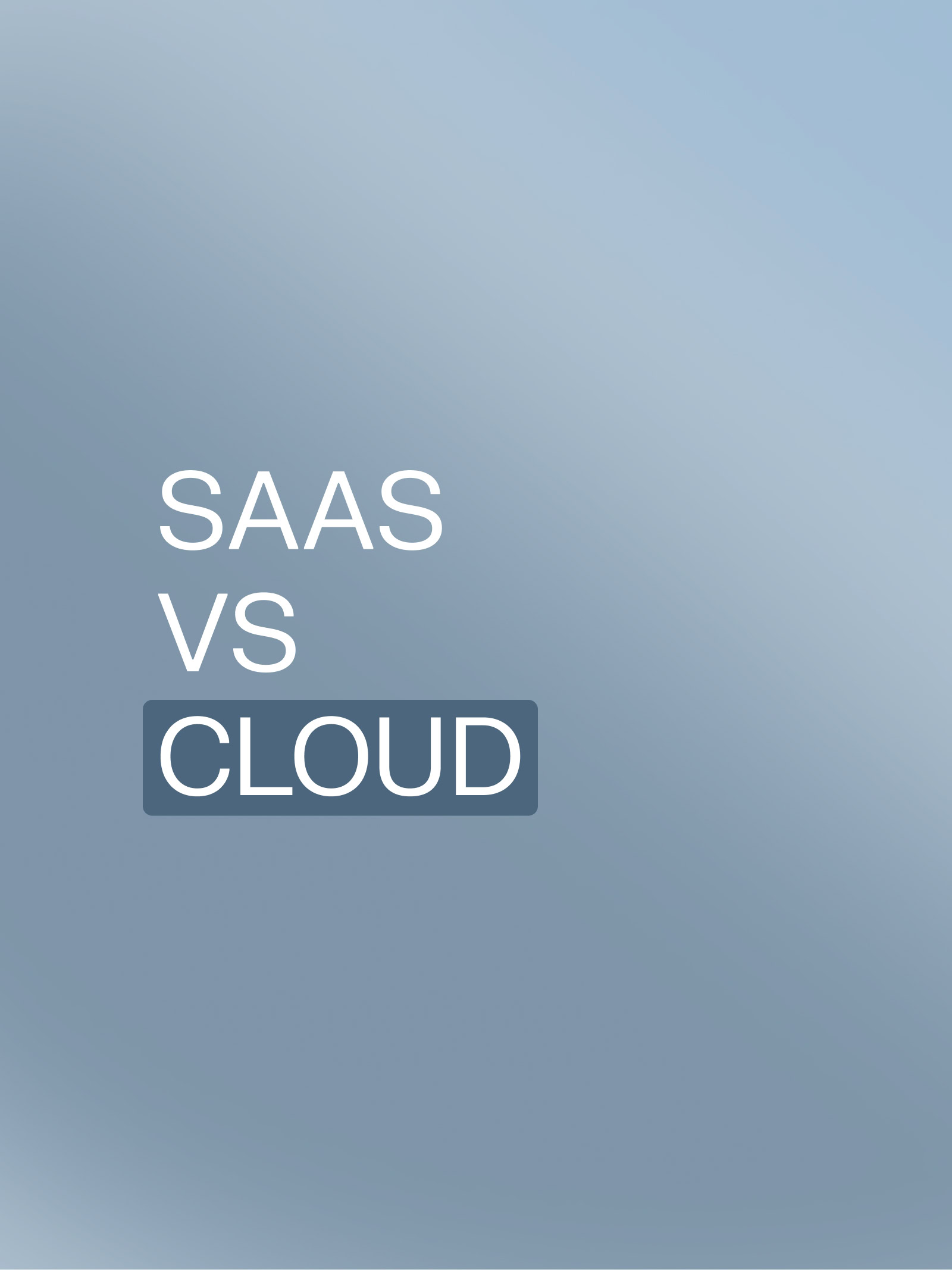SaaS vs. Cloud: Key Differences, Pros, and Cons | Liquid Web